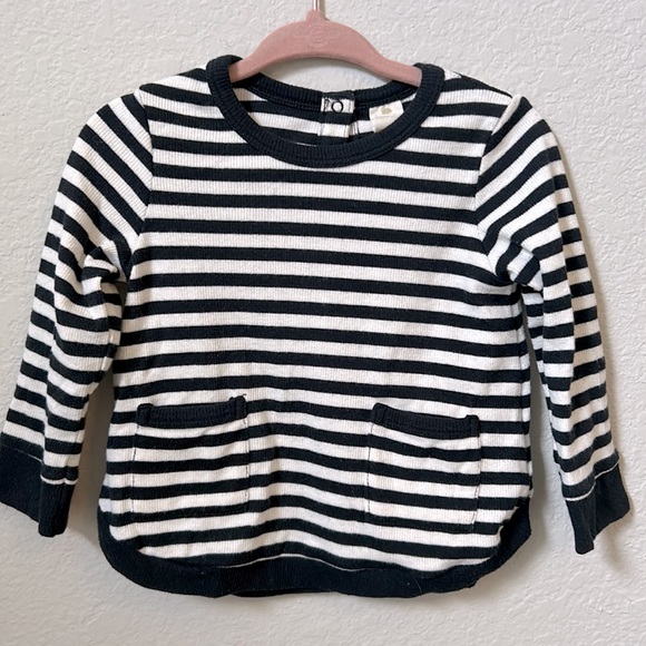 Tucker + Tate | Shirts & Tops | Tucker Tate Bw Striped Sweater W Light ...